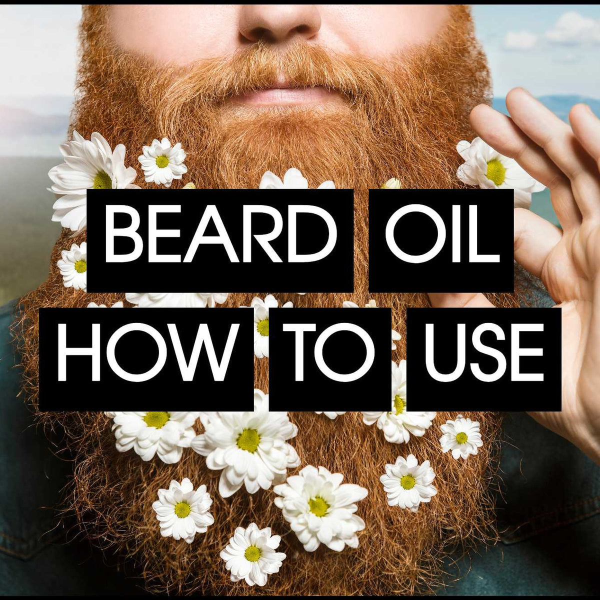 using beard oil without a beard